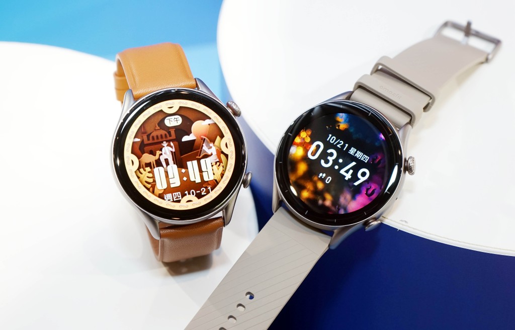 新表報價|amazfit Gt 3系列智能手表一門三傑 Pro版支援聽歌講電話