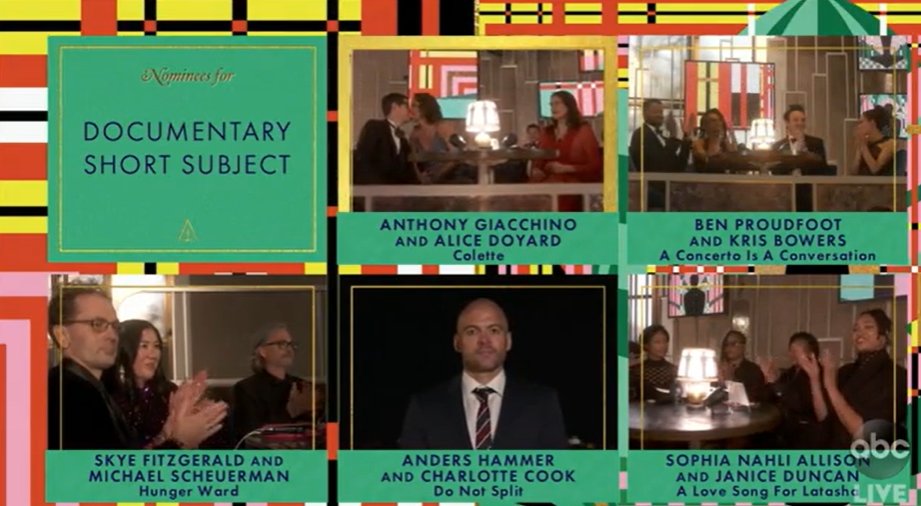 【第93屆奧斯卡】擊敗《Do Not Split 不割席》《Colette》奪最佳紀錄短片