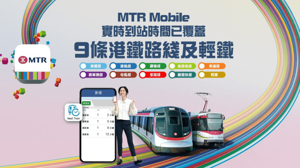 港鐵MTR Mobile App再進化 觀塘綫加入「Next Train」列車到站資訊