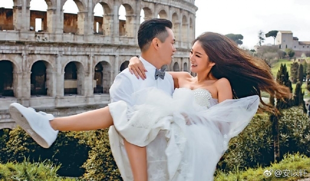 安以轩6月搞海岛婚礼 4位闺蜜做伴娘