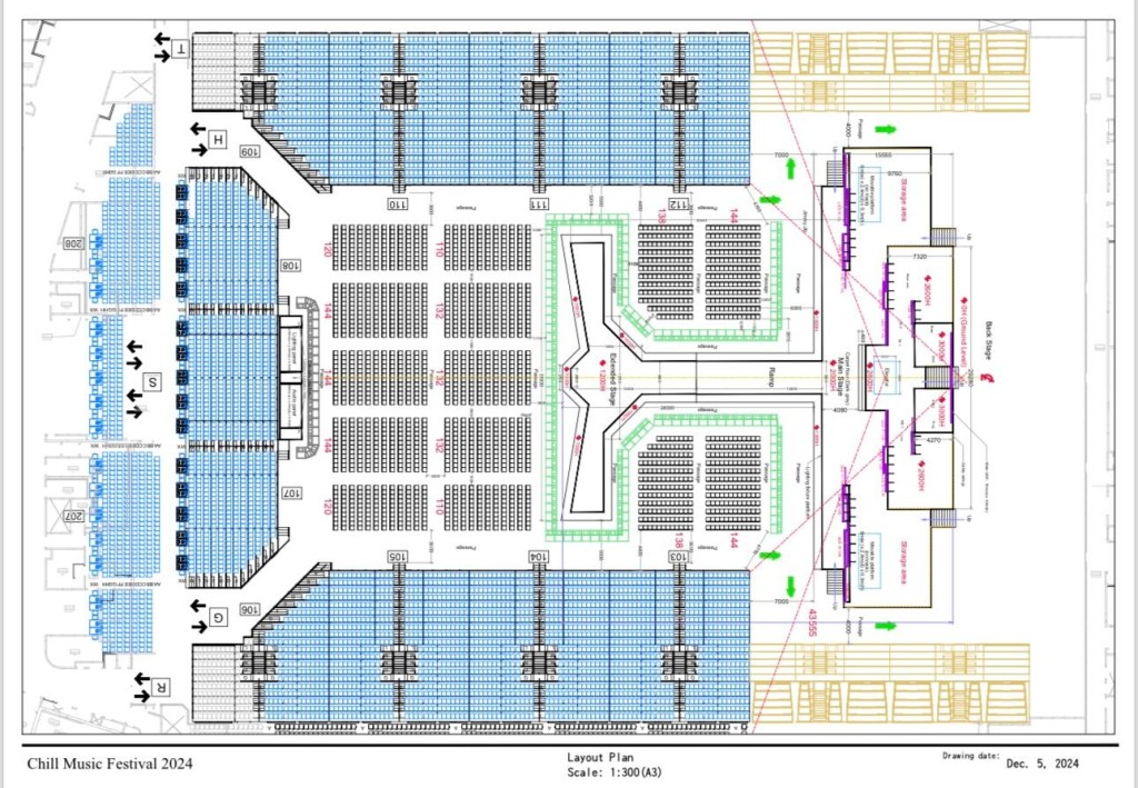 啟德體育園｜首個演唱會座位表率先曝光 舞台「工」字設計零距離 姜濤孖SERIOUS BACON合唱 《蒙著嘴說愛你》｜獨家 | 星島日報