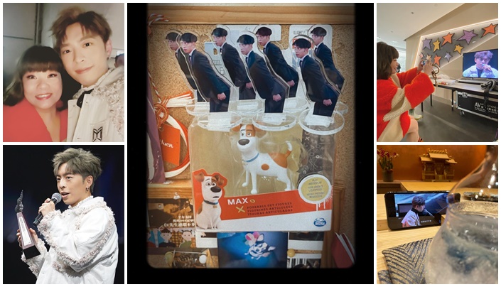 呂爵安死忠鐵粉小儀 狂儲周邊產品想貼滿全公司