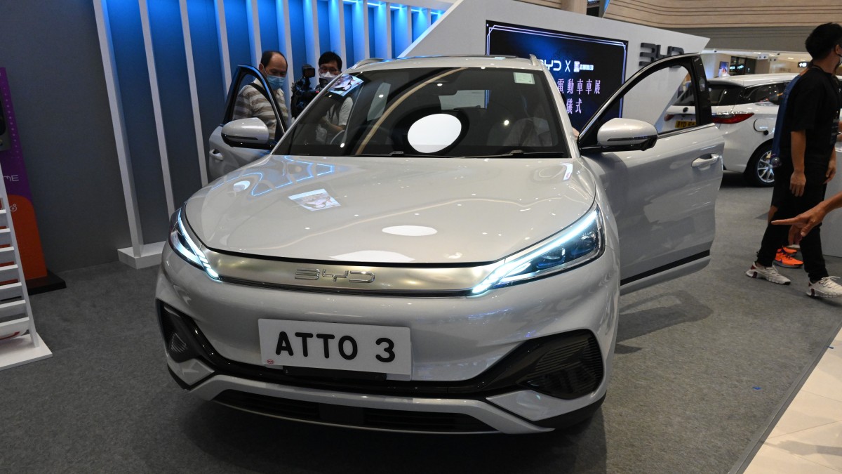 BYD香港首月賣贏Tesla│本地1月車市統計 國產入門電車熱賣中