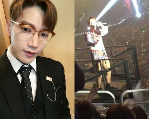 Jun.K＠2PM墮下3米舞台致骨折 演唱會中斷急送院