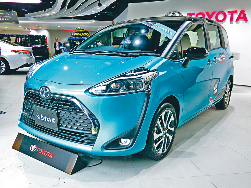 Sienta小改新色彩