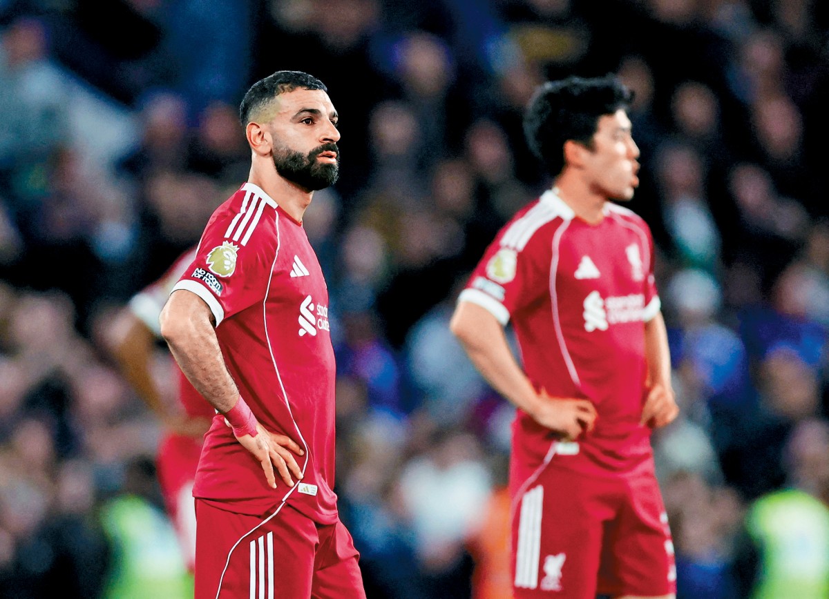 3連敗兼失英超榜首 沙拿「Big6之王」光環不再 利物浦不敵車路士