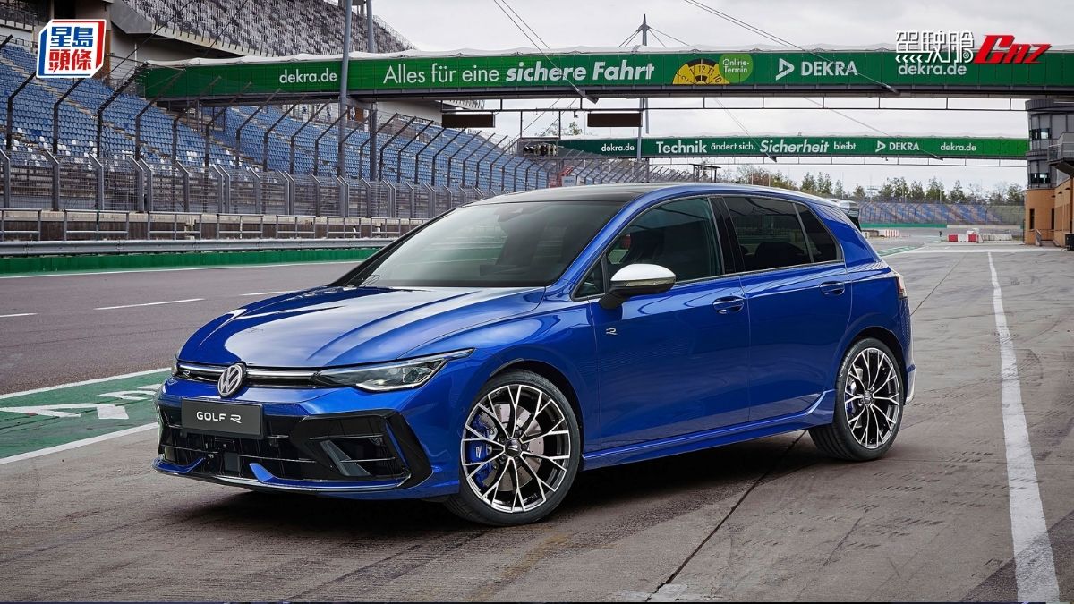 高性能揭背跑車福士Volkswagen Golf R「8代半」網上首發｜2公升Turbo引擎馬力增強至333ps 高性能旅行車Golf R ...