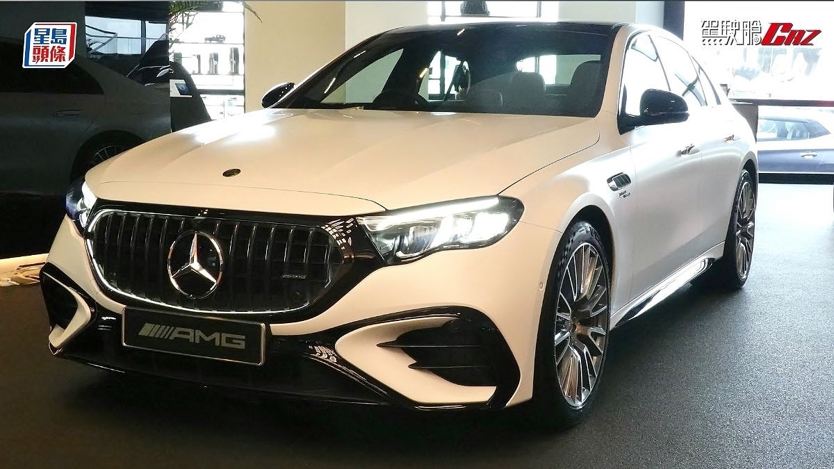 高性能跑房車平治Mercedes-AMG E53 HYBRID 4MATIC+香港首展｜PHEV充電混能總馬力585hp 純電續航力100km 車價147.5萬元起