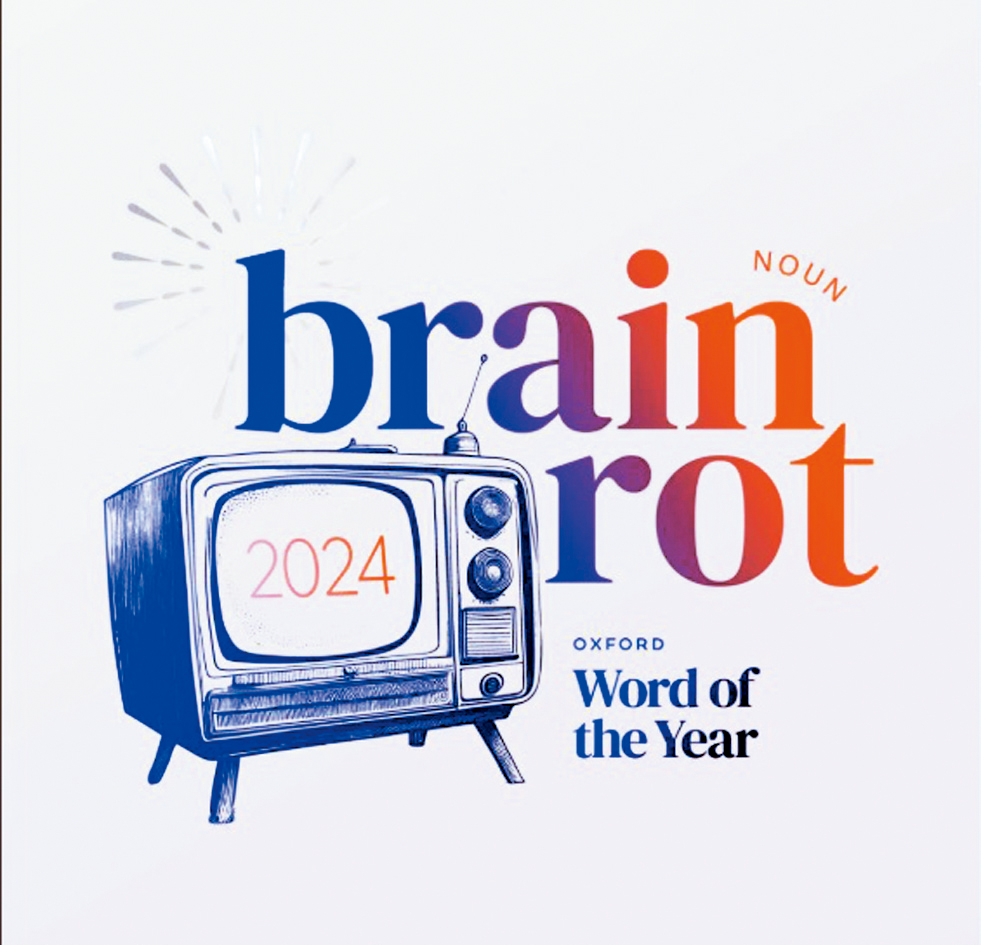 brain rot「大腦腐蝕」膺牛津詞典年度熱詞