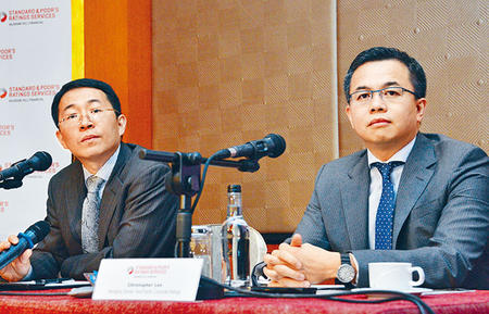 標普：內銀信貸風險升溫