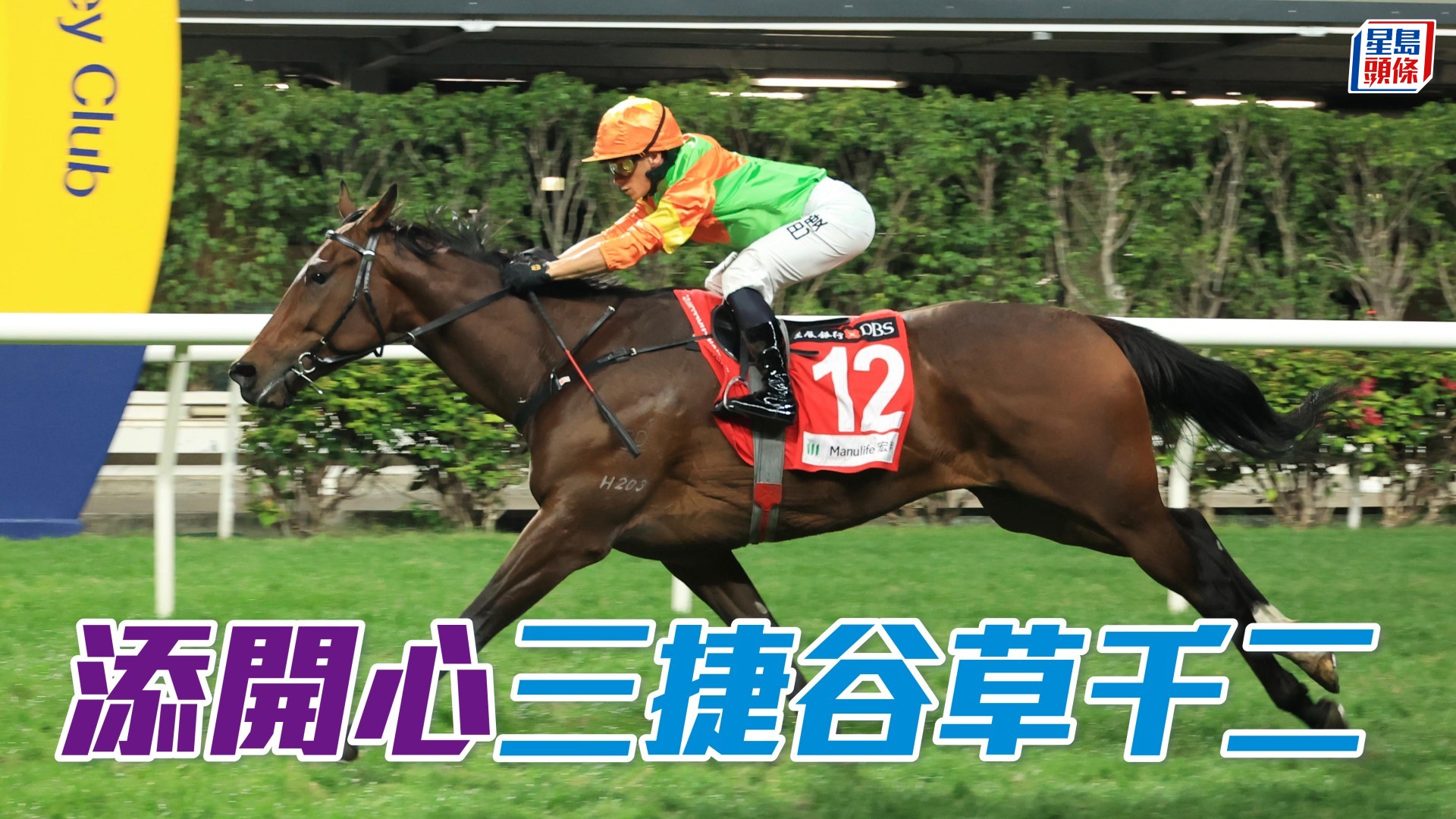 馬場密探048｜「添開心」三捷谷草千二